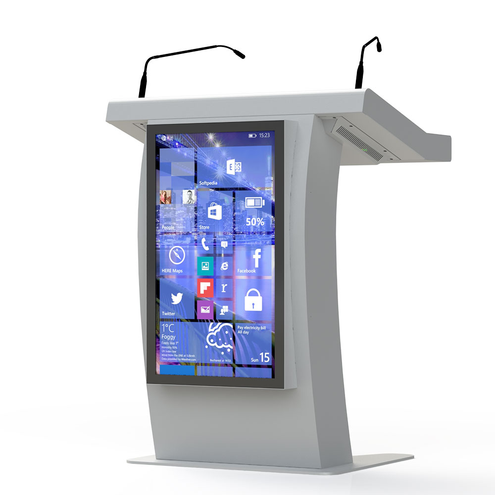 Digital Podiums | Digital Signage | TEMAS TEKNOLOJİ