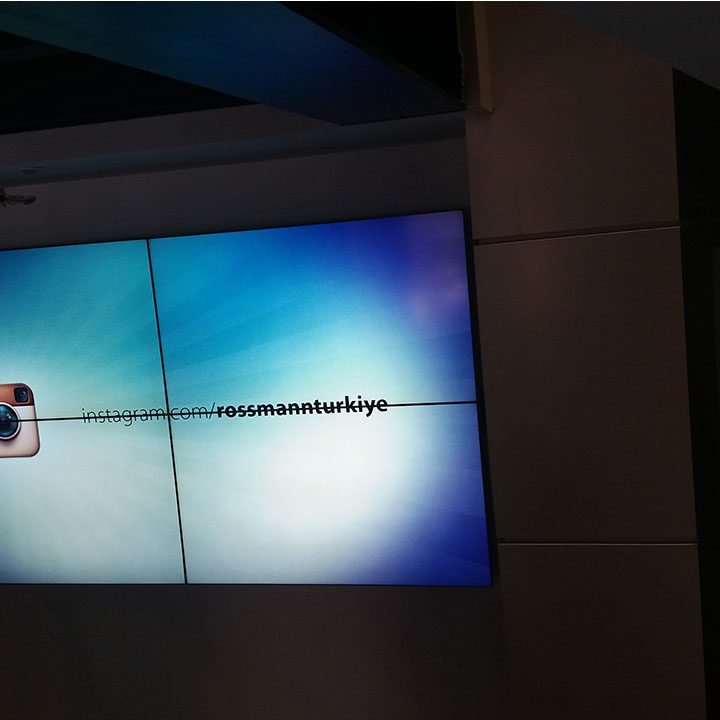 Rossmann Türkiye Genel Merkez | Digital Signage | TEMAS TEKNOLOJİ